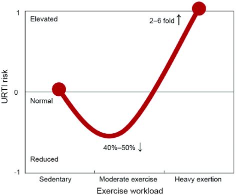 J Curve Model Of The Relationship Between The Exercise Workload