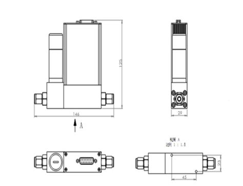 Analog Gas Mass Ammonia Flow Controller