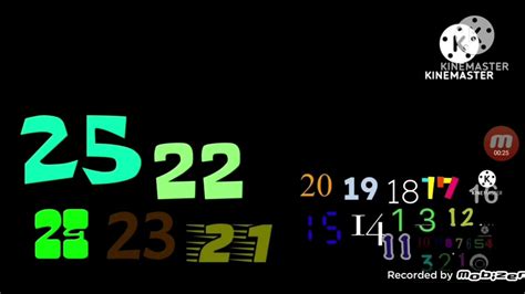 That Numbers Countdown 40 0 Kinemaster Timer Youtube