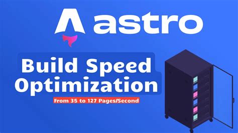 Astro Build Speed Optimization From 35 To 127 Pagessecond Complete Beginners Guide