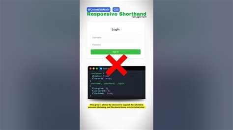 Responsive 🔥 Login Shorthand 🤯 Css Coding Login Website