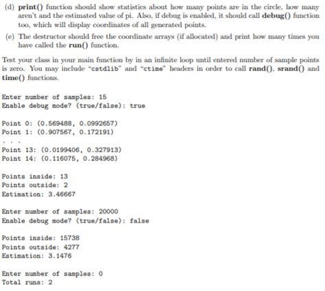 Solved 2 Monte Carlo Method For Pi Estimation Is A Method