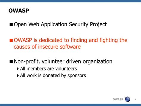 Ppt Owasp Membership And New Owasp Projects Powerpoint Presentation Id2782527