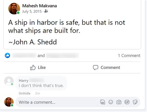 how to hide a comment on your post on facebook