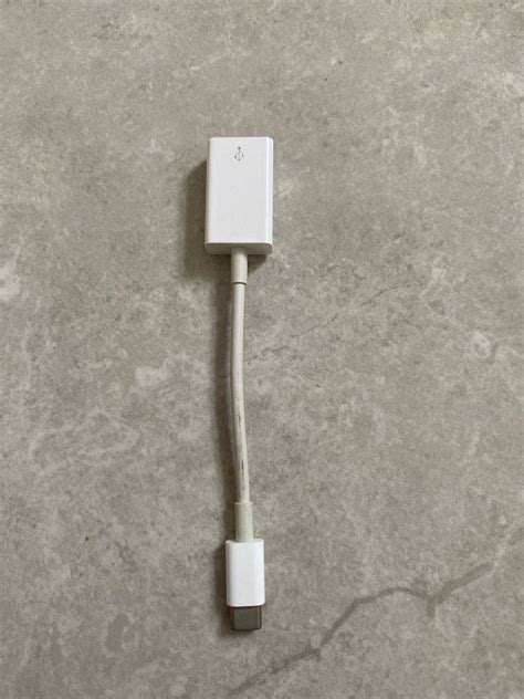 Original Apple Adapter USC Type C To USB A Computers Tech Parts Accessories Cables