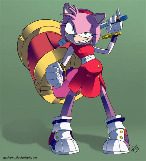Amy Rose Belly W By Myfetishsituation On Deviantart
