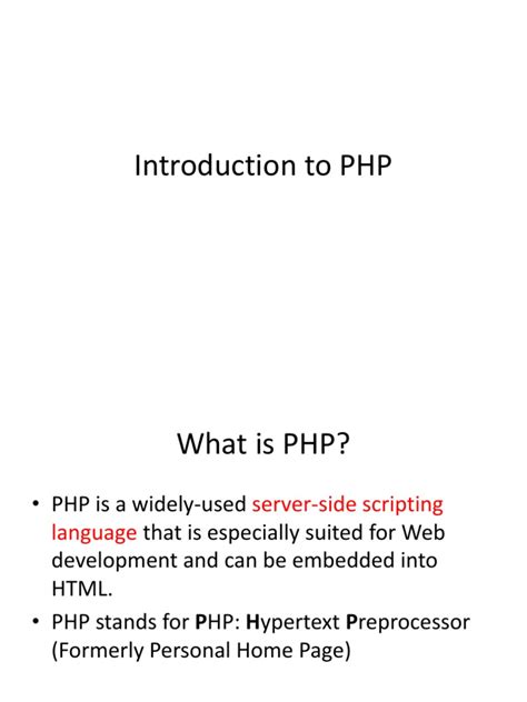 Introduction To Php Pdf Ajax Programming Php