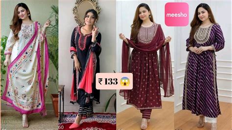 Huge Meesho Kurti Set Haul Meesho Affordable Kurta Sets Meesho Haul