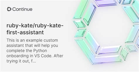Ruby Kateruby Kate First Assistant