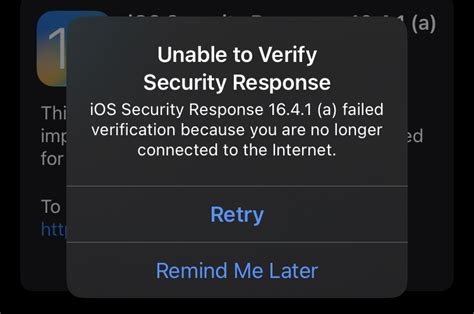 Apples First Rapid Security Response Patch Fails To Install On IPhones