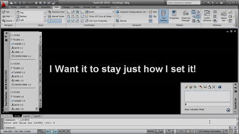 Autocad Lock UI YouTube