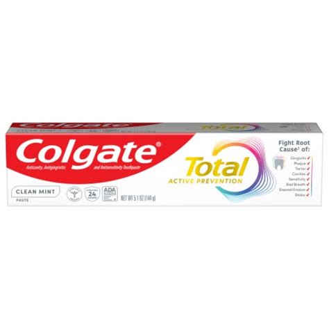 Colgate Total Clean Mint Toothpaste 5 1 Oz King Soopers