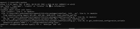 Error While Running Roboflow On Anaconda Community Help Roboflow