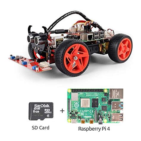 Sunfounder Smart Video Car Kit V20 Picar V Robot Kit Raspberry Pi 4