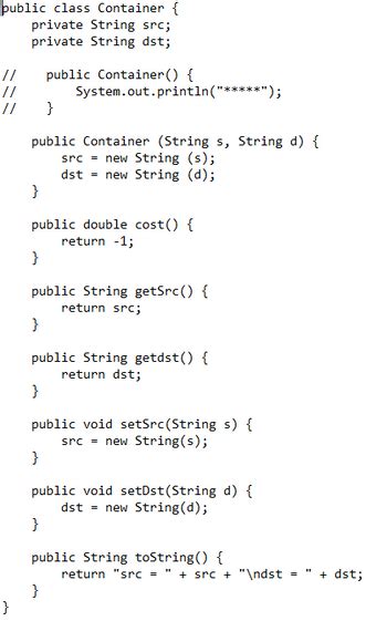 Answered Use The Container Class That I Showed In Class And Derive