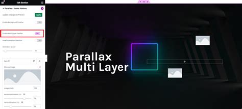 How To Use Parallax Multi Layer In Elementor Spexo Addons
