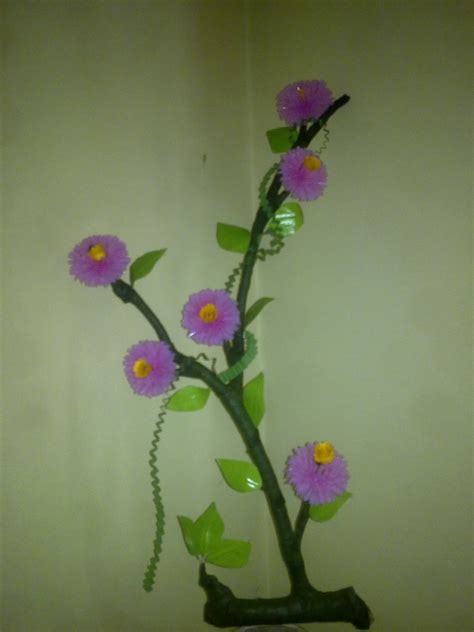 Crafts Art Straw Flowers