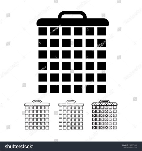 Trash Can Icon Stock Vector Royalty Free Shutterstock