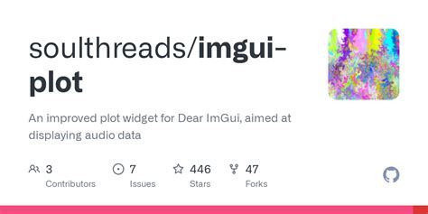 Github Soulthreadsimgui Plot An Improved Plot Widget For Dear Imgui
