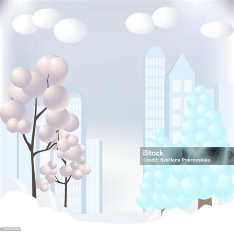 3d 렌더링 사진입니다 겨울 공원 도시에 벡터 일러스트 레이 션 0명에 대한 스톡 벡터 아트 및 기타 이미지 0명 공원 도시 Istock