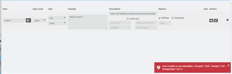 Extraire Données Json Protocole Domotique Communauté Jeedom