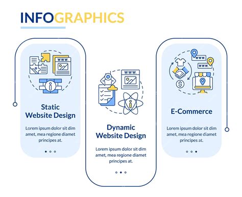 Premium Vector Web Design Formats Rectangle Infographic Template