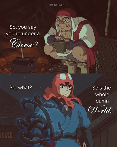 Princess Mononoke Quotes Japanese Movies Anime Blue Anime