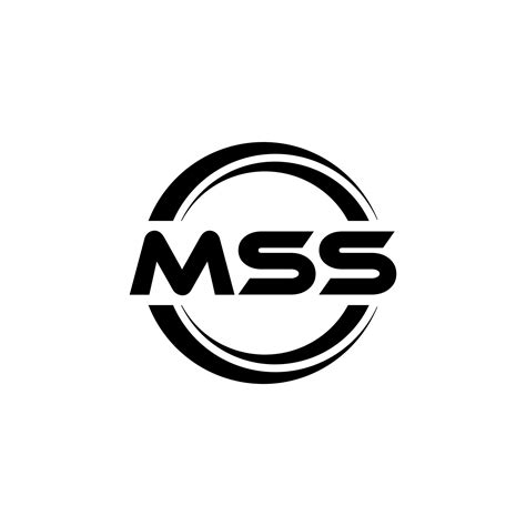 MSS Letter Logo Design In Illustration Vector Logo Calligraphy