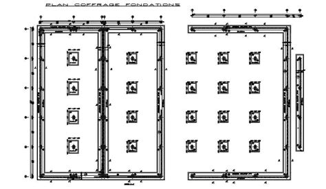 Formwork Foundation Plan Details In AutoCAD D Drawing CAD File Dwg File Cadbull
