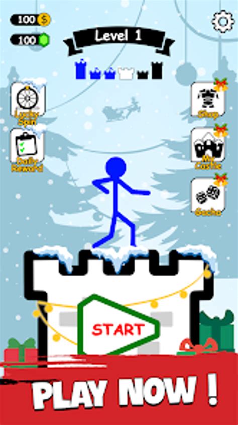 Stick Hero Castle Battles для Android — Скачать