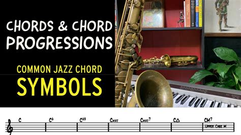 Common Jazz Chord Symbols Randy Hunter Jazz Saxophone Lessons