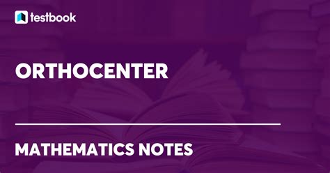 Orthocenter Definition Formula How To Construct With Example