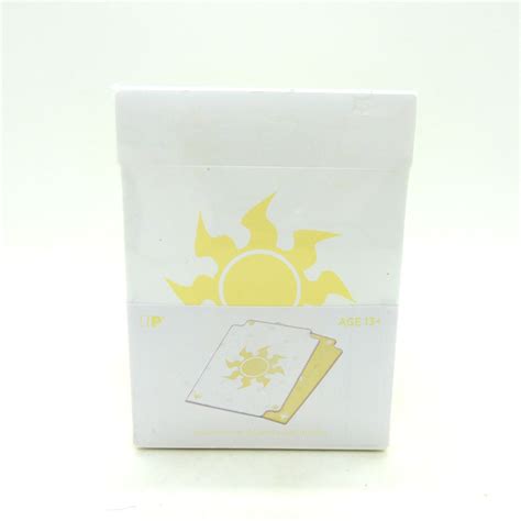 Mtg Deck Box Mana 8 Plains 100 Ultra Pro Madtoyz
