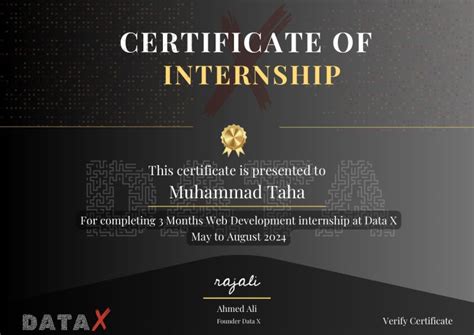 Internship Webdevelopment Datax Frontenddevelopment Careergrowth