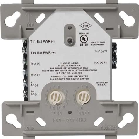 Modulo De Monitoreo Fdm 1 Notifier Virtual Security Mall