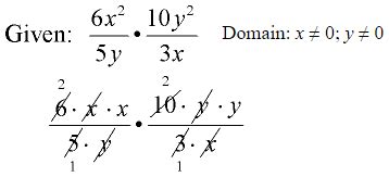 Multiplying And Dividing Algebraic Fractions CBSE Library
