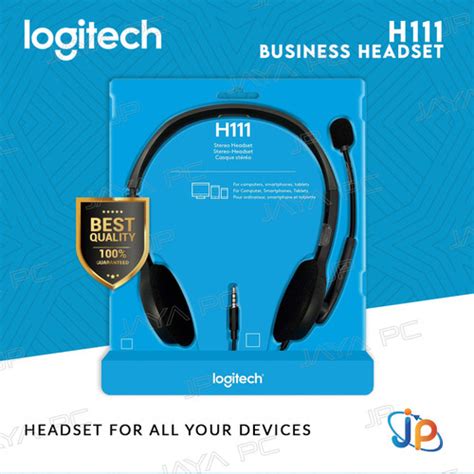 Jual Logitech Stereo Business Headset Headphone H With Microphone Jakarta Pusat Jaya Pc