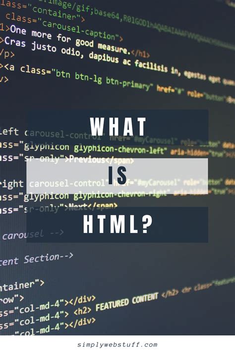 Html Stands For Hyper Text Markup Language Which Is Used For Creating