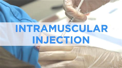 Intramuscular Glute Injection
