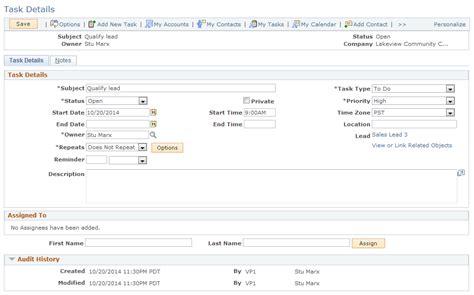 Managing And Viewing Tasks