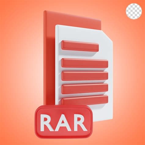 Premium Psd Rar File Icon