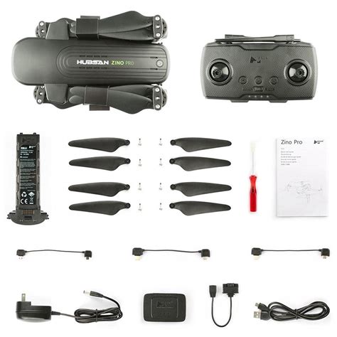 Hubsan Zino Pro Gps G Wifi Km Fpv Rc Drone Rtf Standard Version