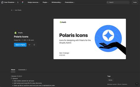 Polaris Icons Fountn