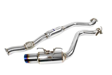 Invidia N1 Single Exit Cat Back Exhaust Titanium Tip 2008 2014 Sub
