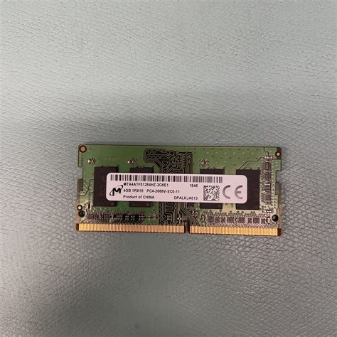 SO DIMM DDR4 4GB PC4 2666V SC0 11 BEG Holodeck
