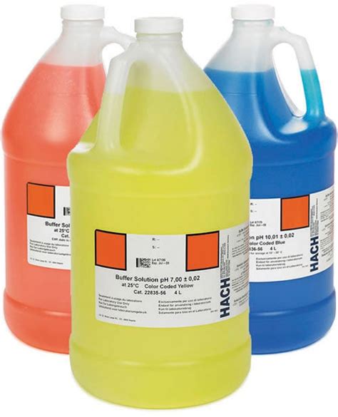 Buffer Solution Ph 700 Colour Coded Yellow 4l Hach Sea