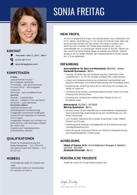 Lebenslauf Unterschreiben Vorlage Mit Unterschrift