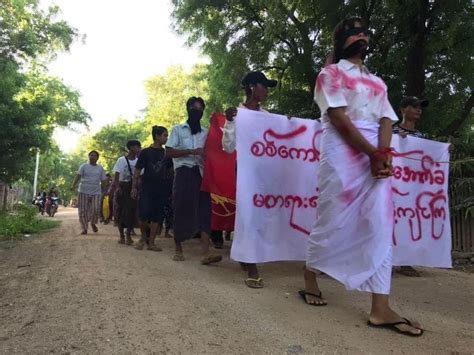 ဆားလင်းကြီးတွင် စစ်တပ်၏ ညှဉ်းပန်းနှိပ်စက် သတ်ဖြတ်မှုများကို သရုပ်ပြ မ