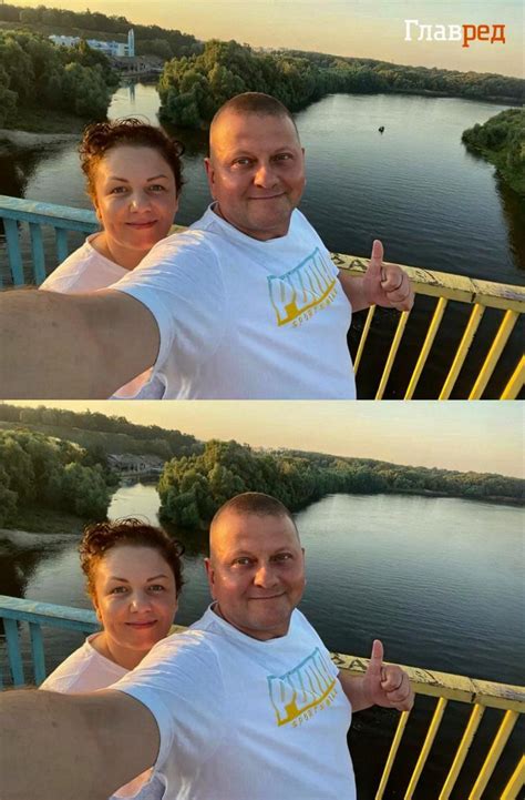 Нужно найти 5 отличий на фото Главнокомандующего с женой Главред