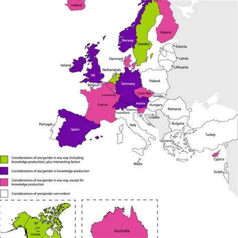 Considerations Of Sex Gender And Diversity By Country Download Scientific Diagram